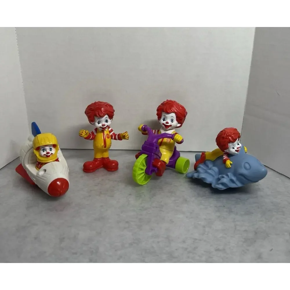 McDonald's | Toys | Ronald Mcdonald Riding Tricycle Rocket Dolphin ...